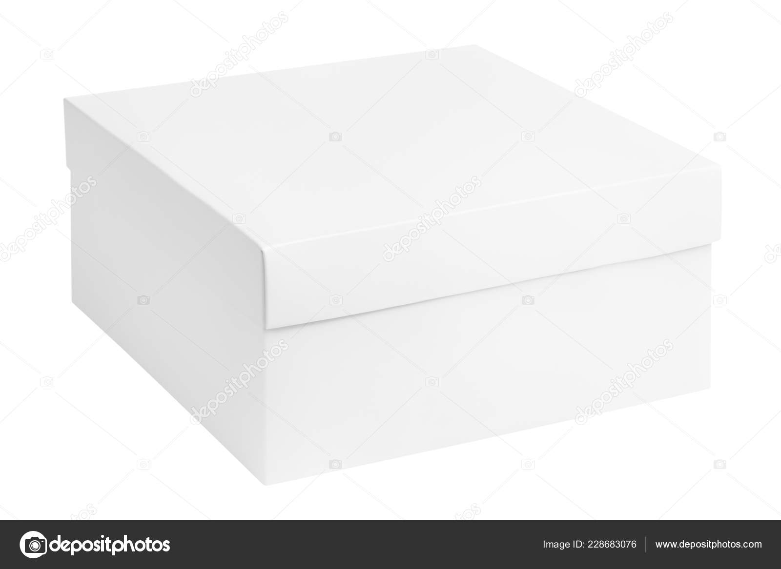 White box template isolated on white — Stock Photo © Dmitry.Zimin ...