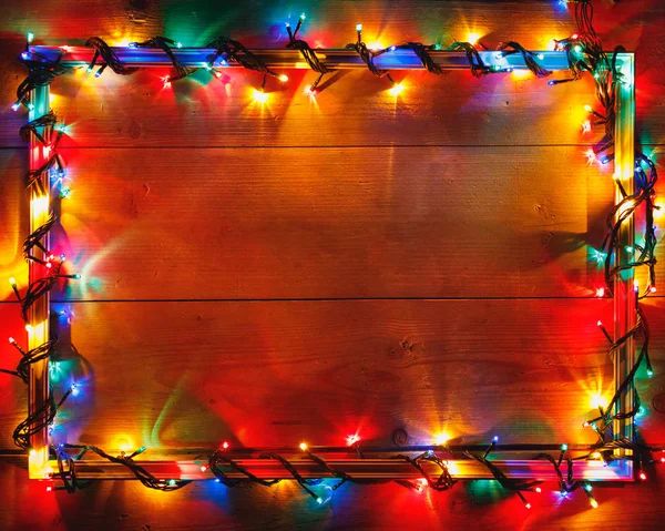Christmas lights frame Stock Photos, Royalty Free Christmas lights ...