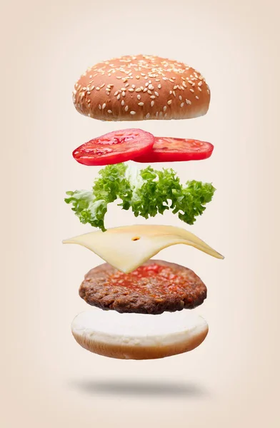 309 Exploded burger Stock Photos, Images | Download Exploded burger ...