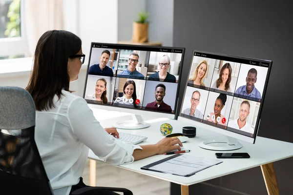 Online meetings Stock Photos, Royalty Free Online meetings Images ...