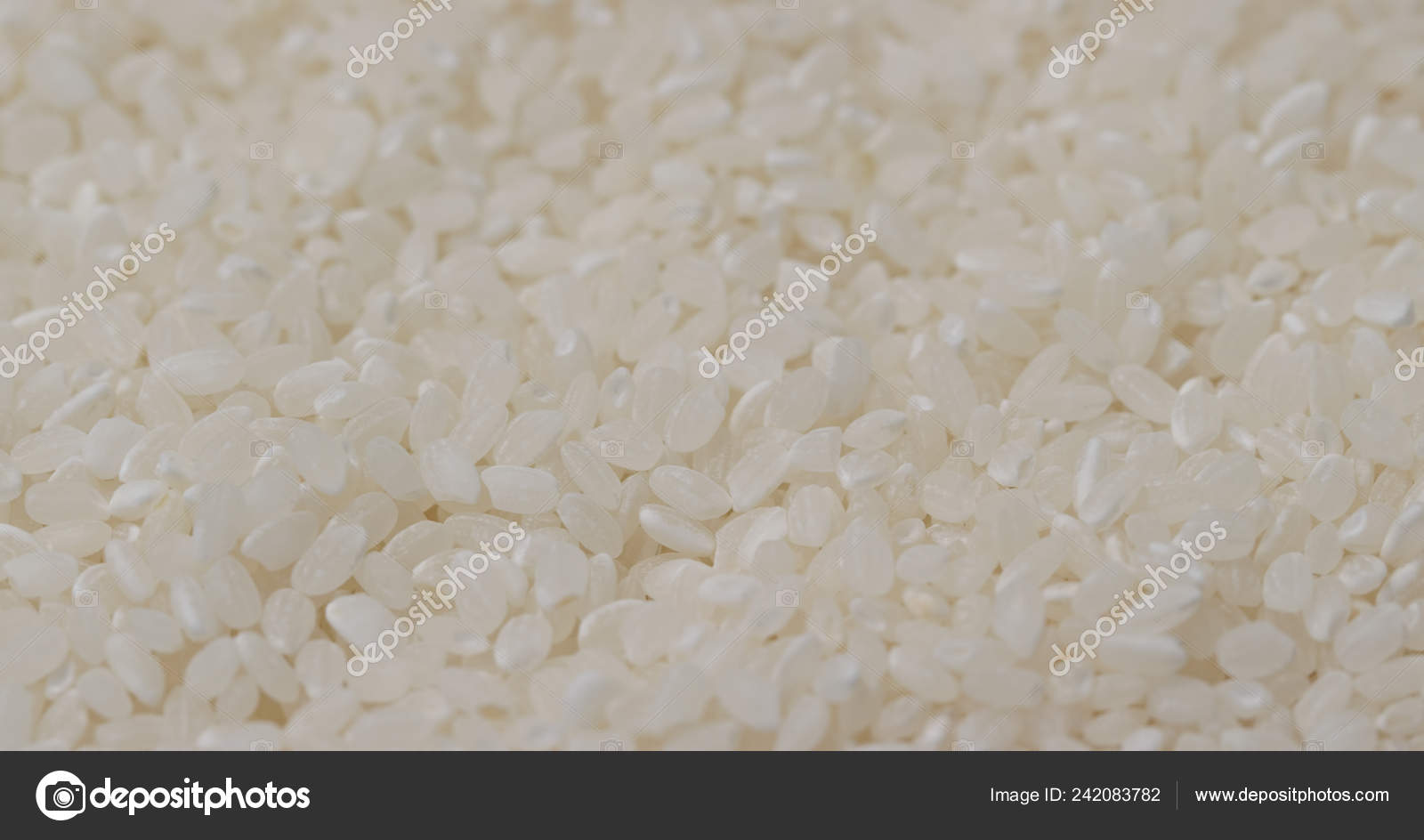 White Uncooked Rice Close — Stock Photo © leungchopan #242083782