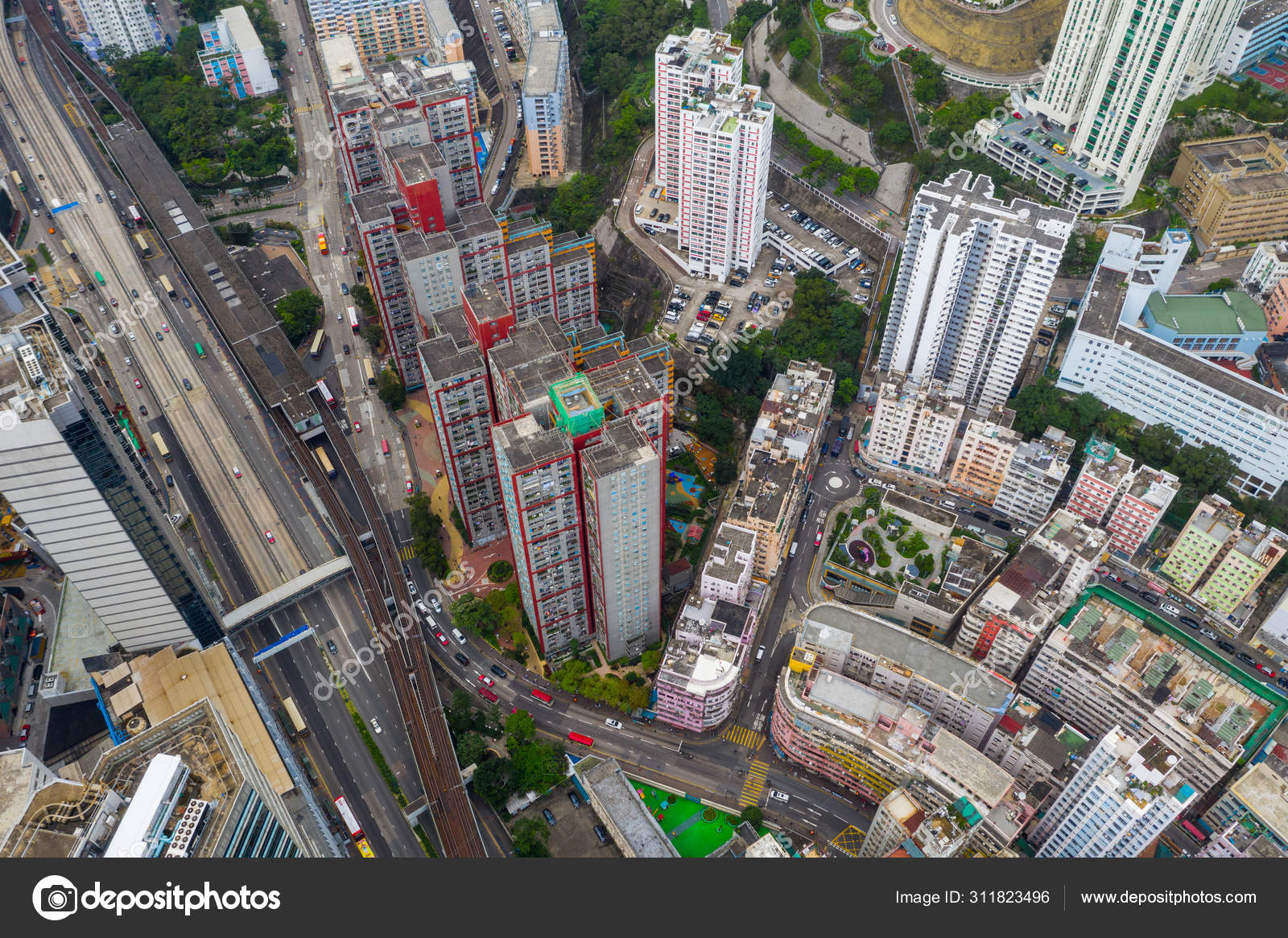 Ngau Tau Kok Hong Kong June 2019 Top View Hong Stock Editorial Photo © Leungchopan 311823496