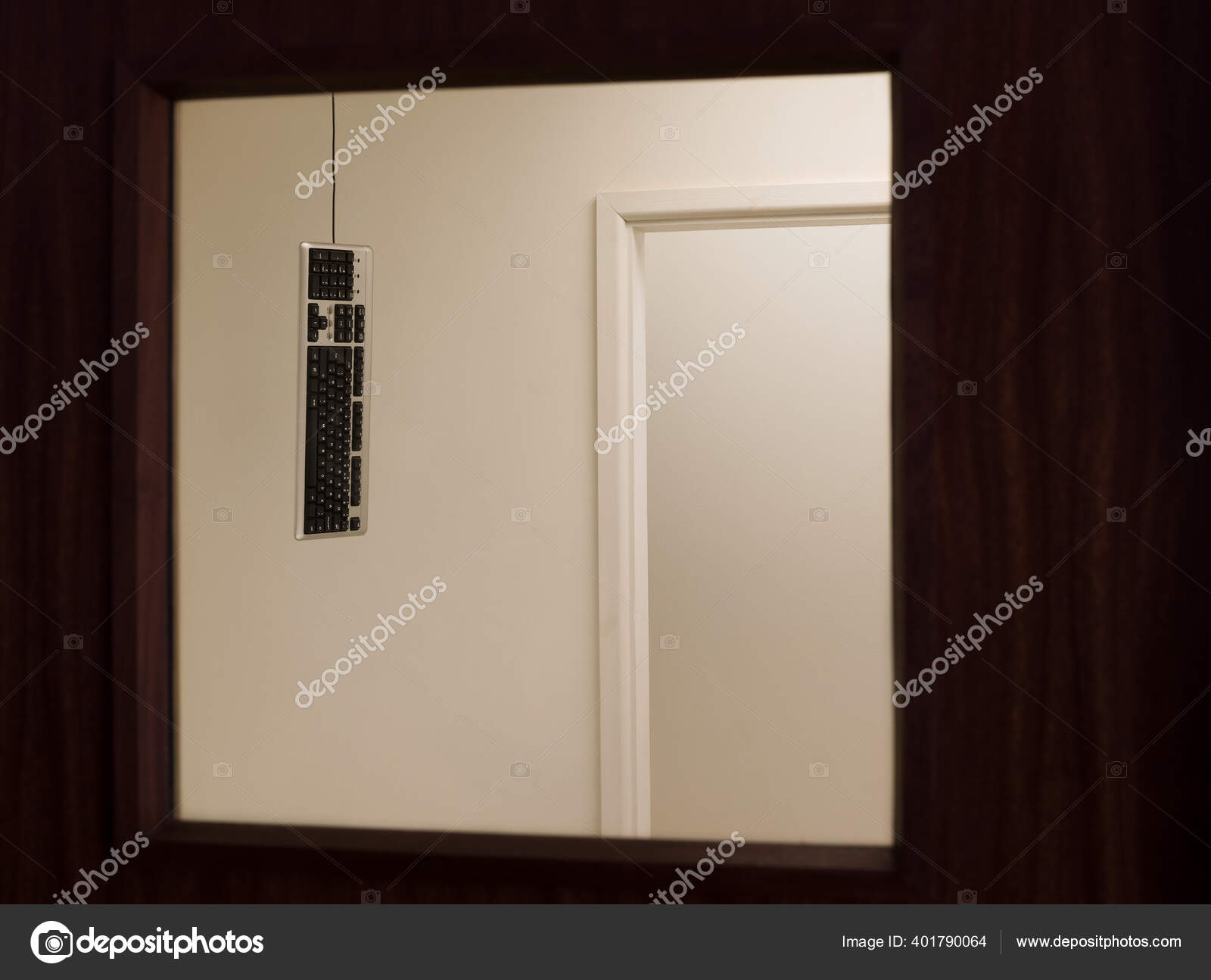 Keyboard Hanging Ceiling Stock Photo by ©londondeposit 401790064