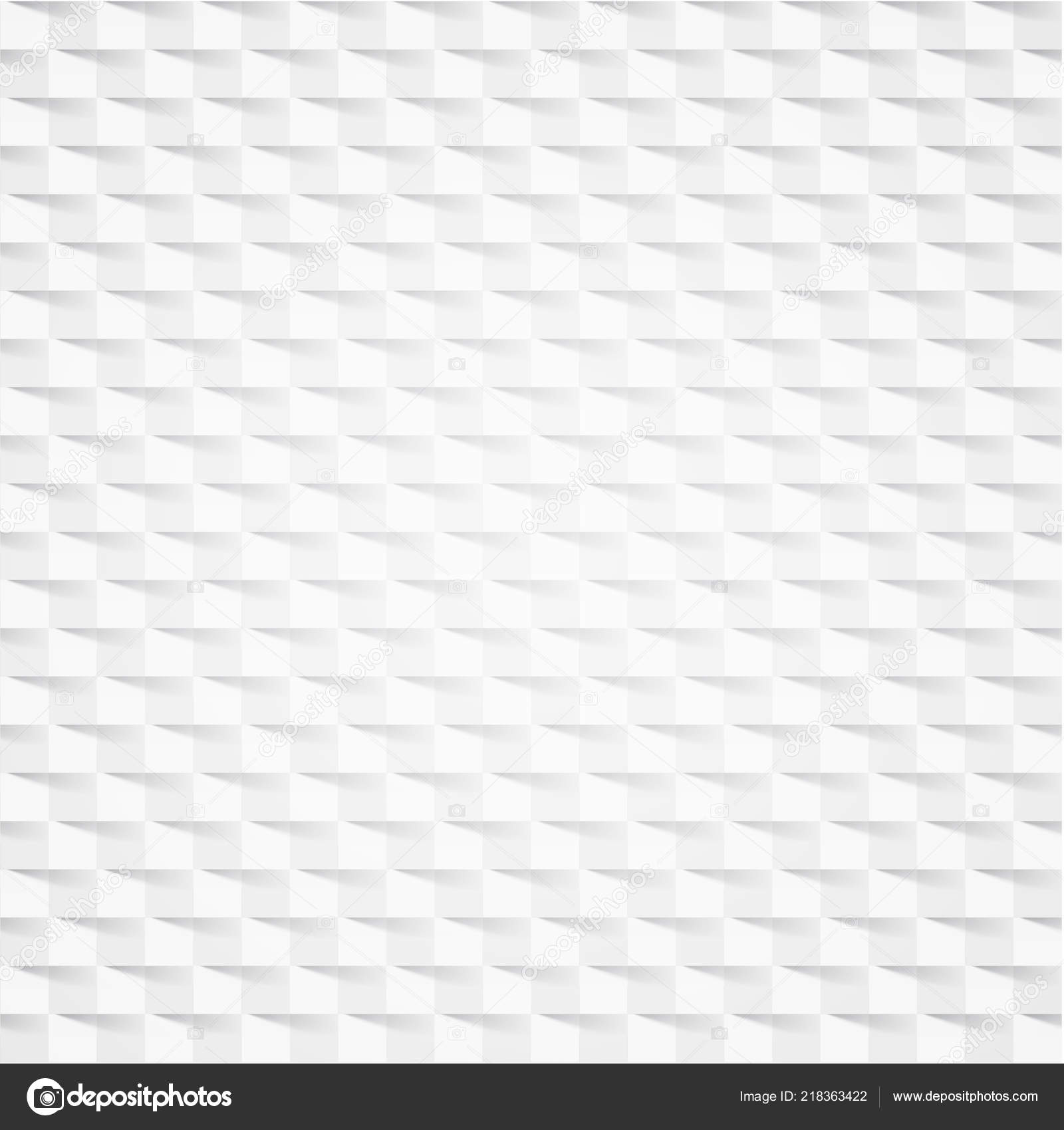 White Paper Texture Geometric Pattern Vector Background Stock Vector ...