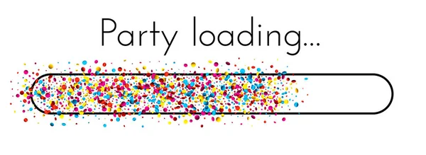 Confete loading vektörler | Confete loading vektör çizimler, vektörel ...