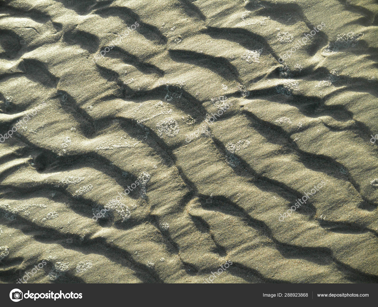Wavy Sand with sea form — Stock Photo © ericbvd #288923868