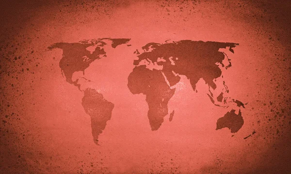 World map red Stock Photos, Royalty Free World map red Images ...