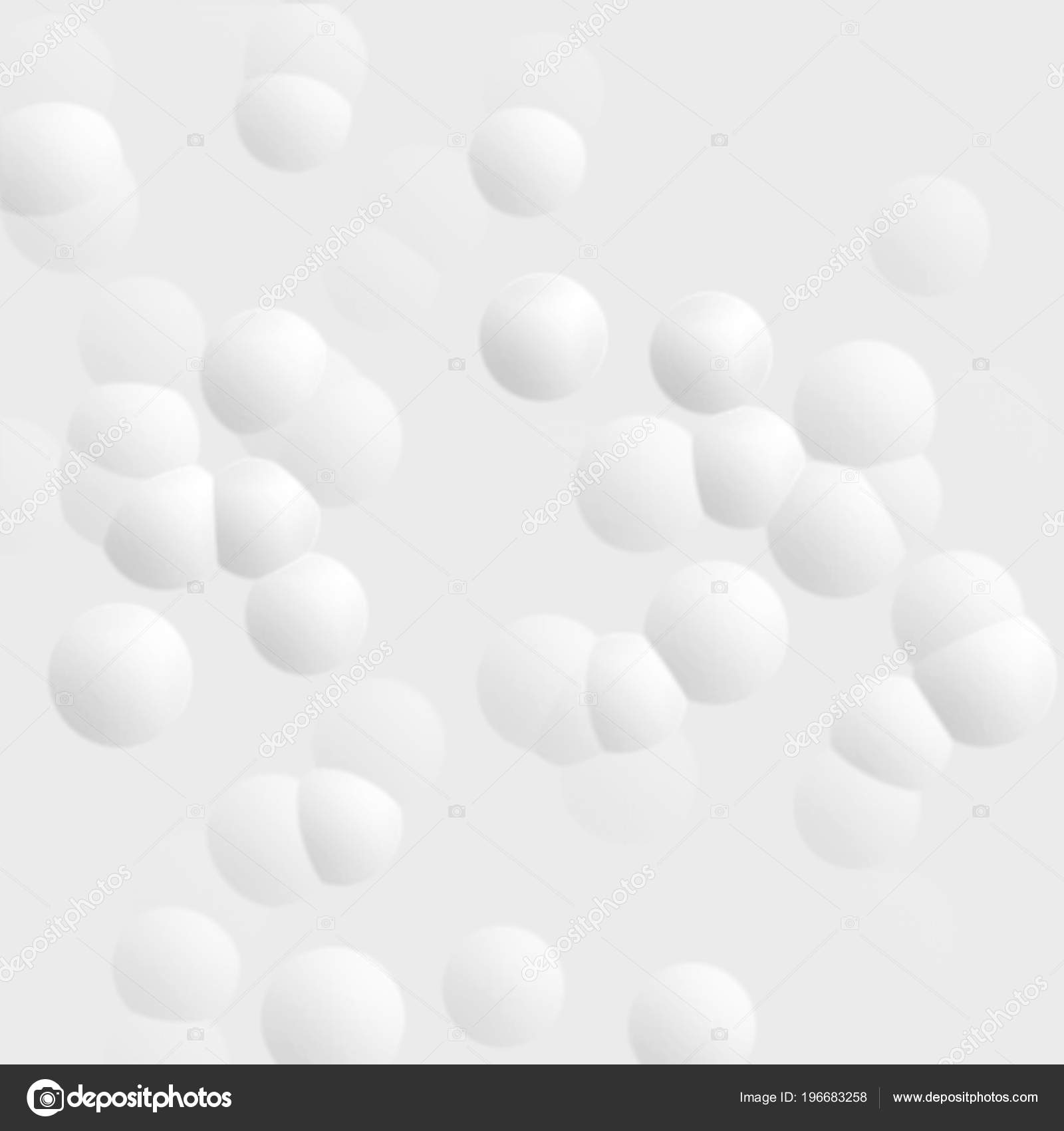 White Bubbles Wallpaper