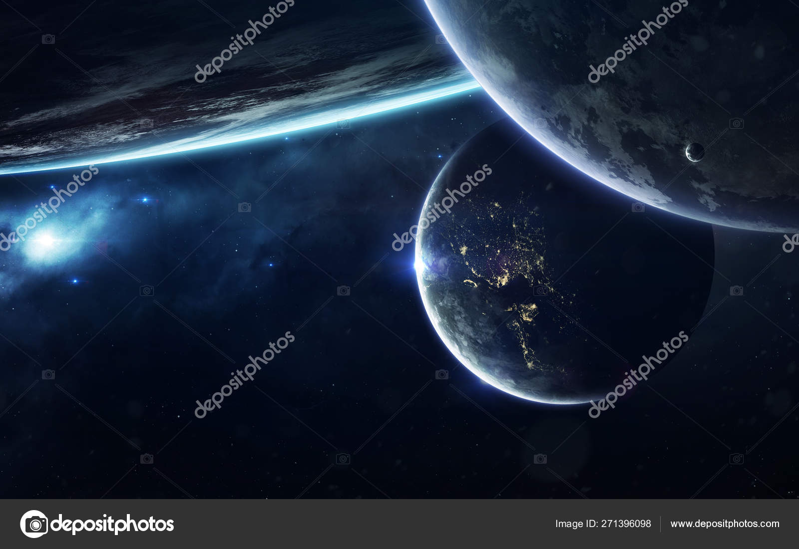 Beautiful Solar System Wallpaper