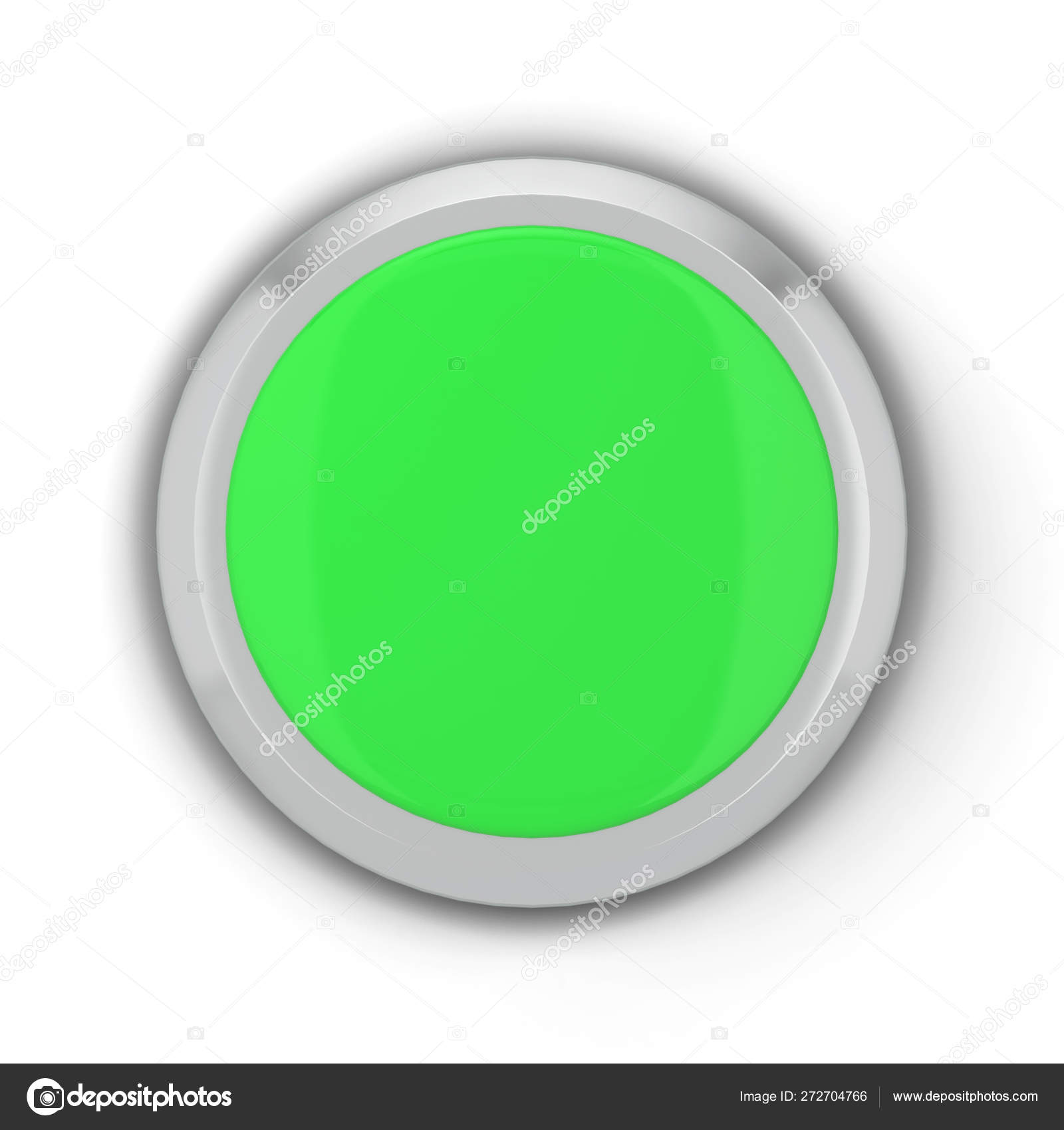 Blank round push button — Stock Photo © montego #272704766