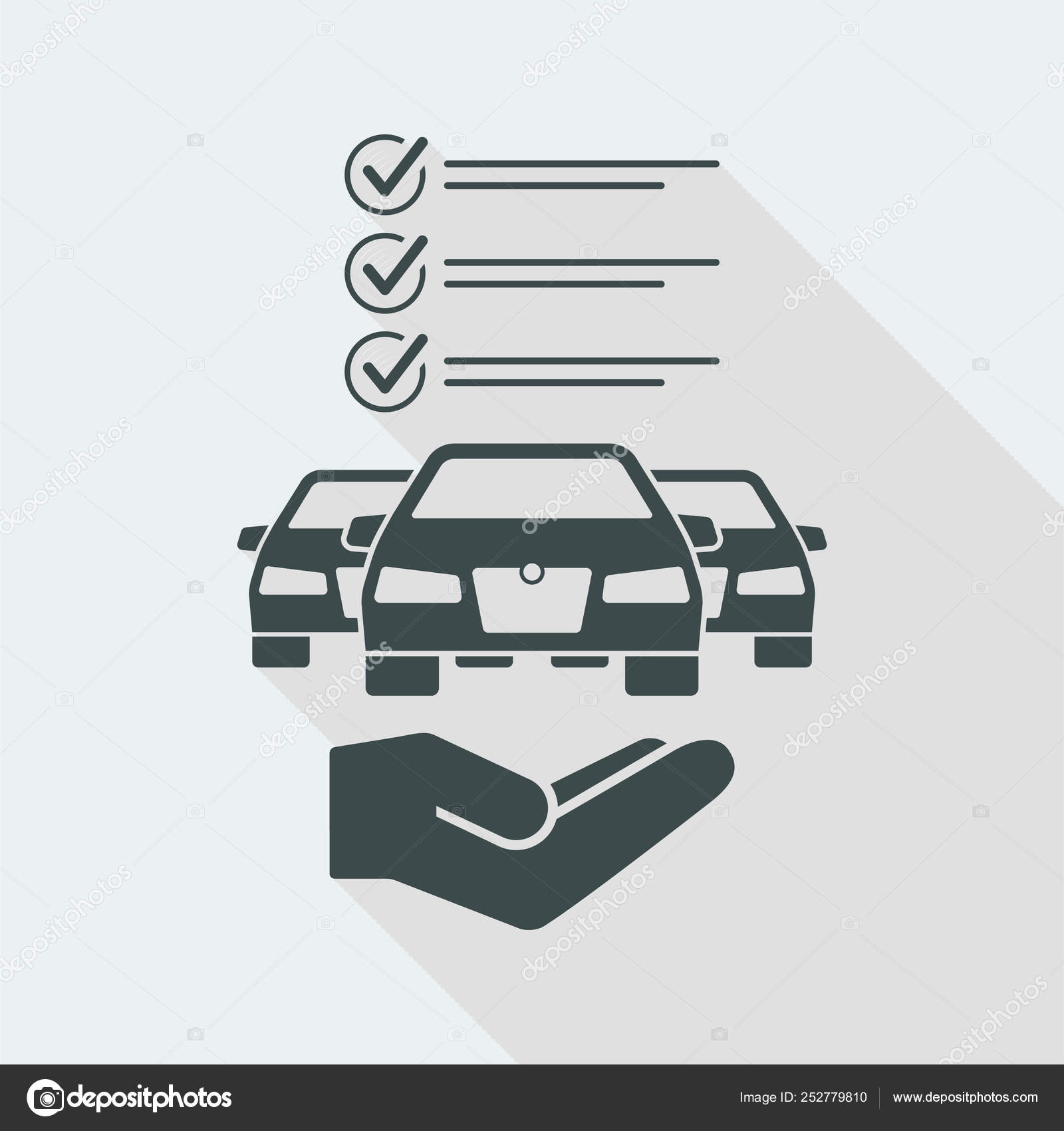 Check option for car configuration Stock Vector by ©MyVector 252779810