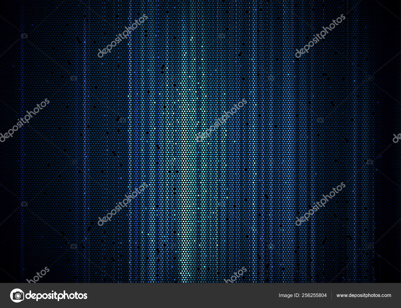 Abstract Hexagonal Background Linear Pattern Dense Hexagonal Grid