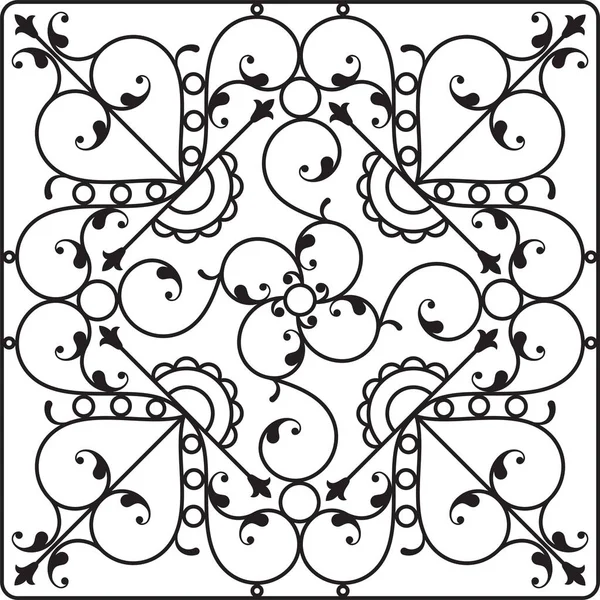 Wrought Iron Grill, Gate, Door, Fence, Window, Railing Design Vector ...