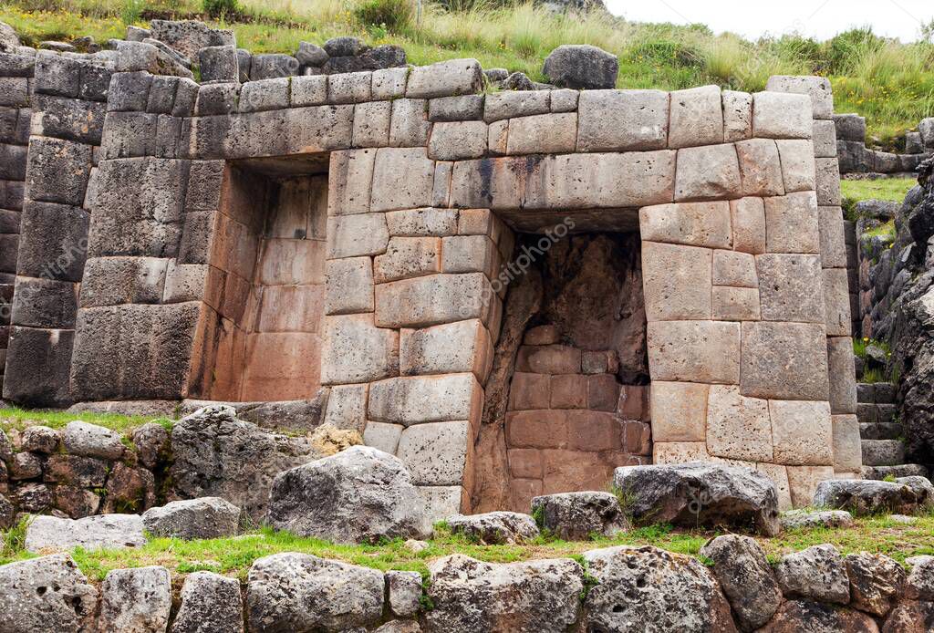 Vista de Tambo o Tampu Machay, ruinas incas en Cusco o Cuzco, Perú 2024