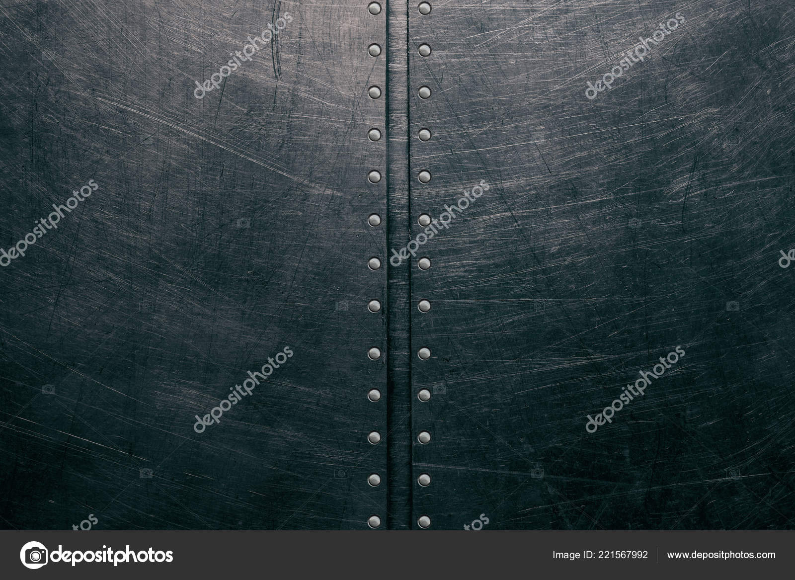 Old Metal Texture Rivets Steel Background Stock Photo by ©Ensuper 221567992