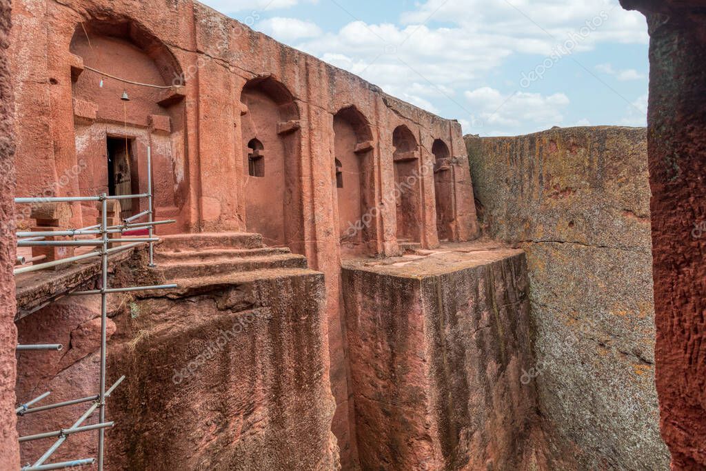beta Gabriel Raphael, es una iglesia ortodoxa monolítica subterránea ...