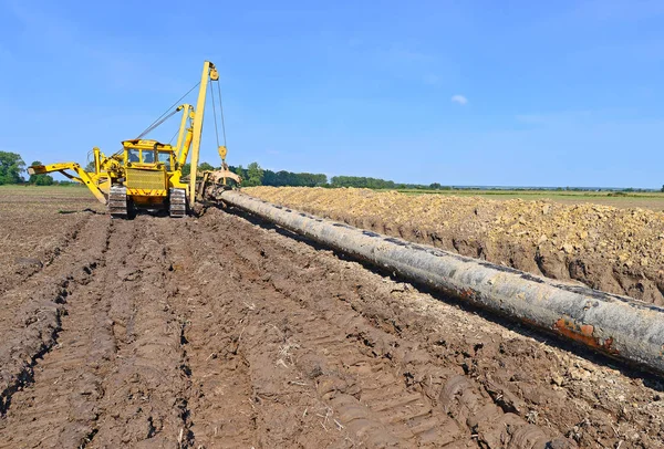 Excavator pipeline Stock Photos, Royalty Free Excavator pipeline Images ...