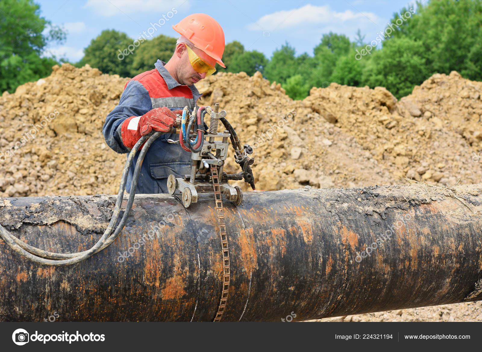 Large Diameter Pipe Cutting