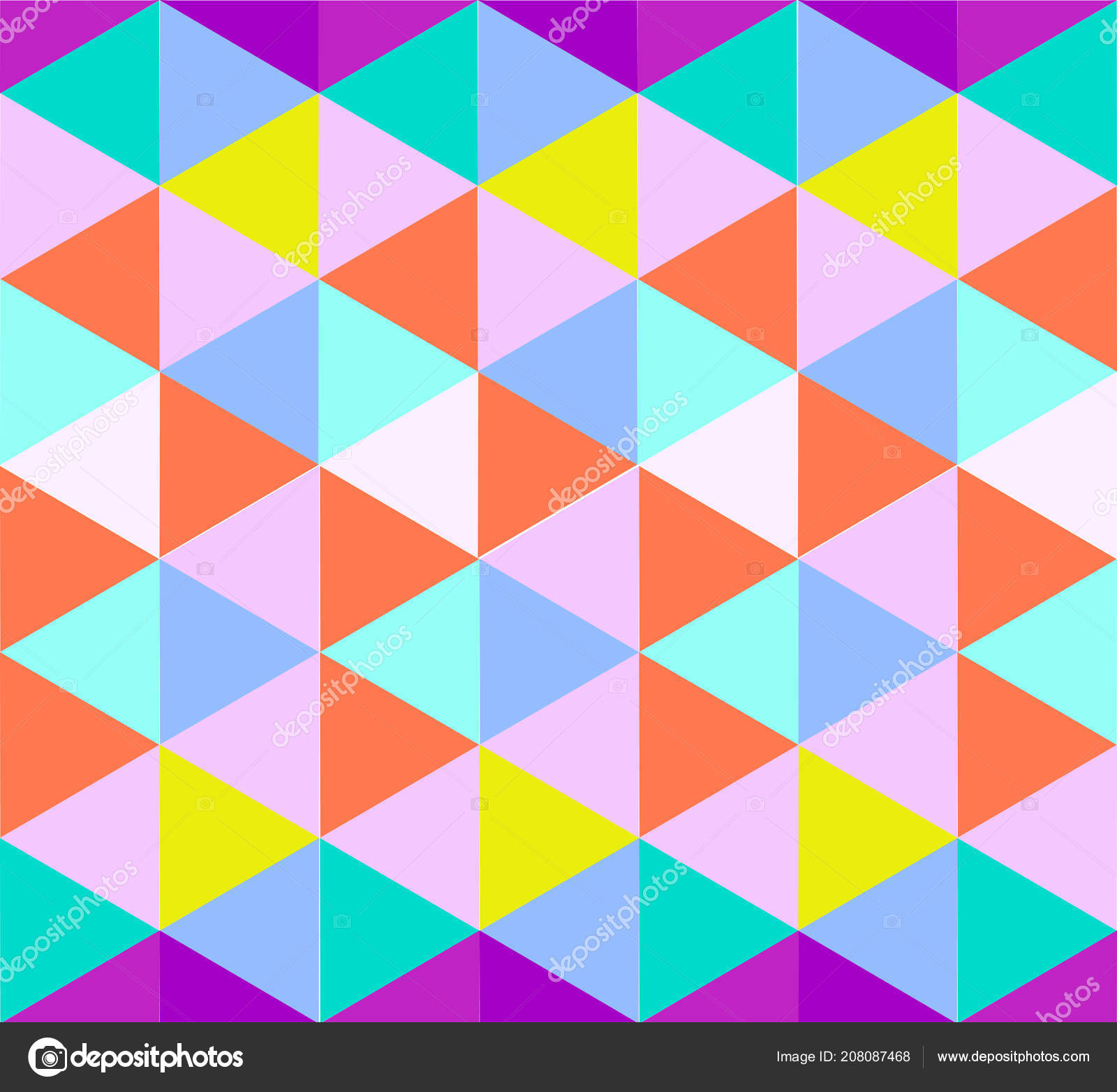 Triangle Pattern Light Color Shades Illustration Background Stock Photo ...
