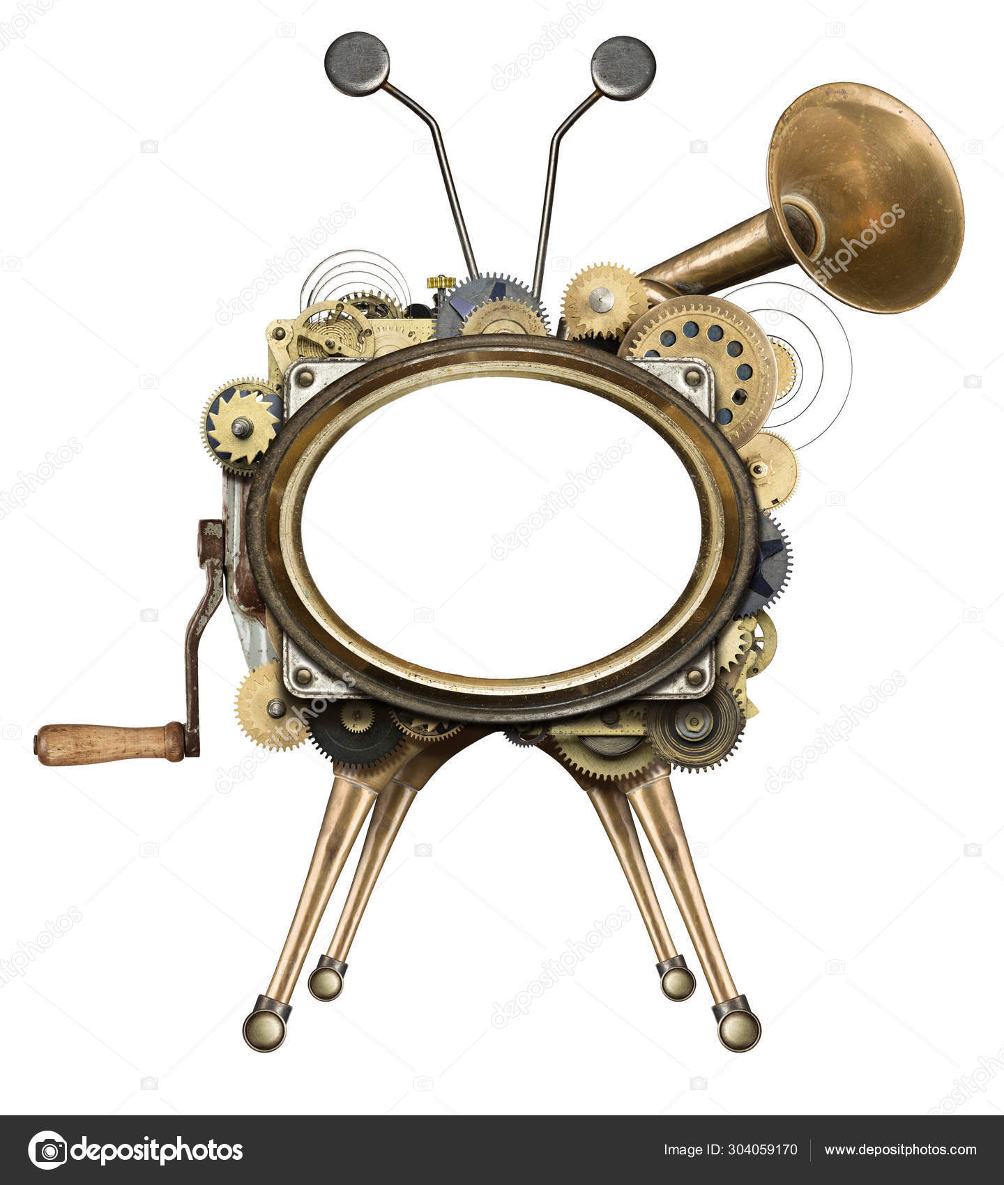 Steampunk TV — Stock Photo © tuja66 #304059170
