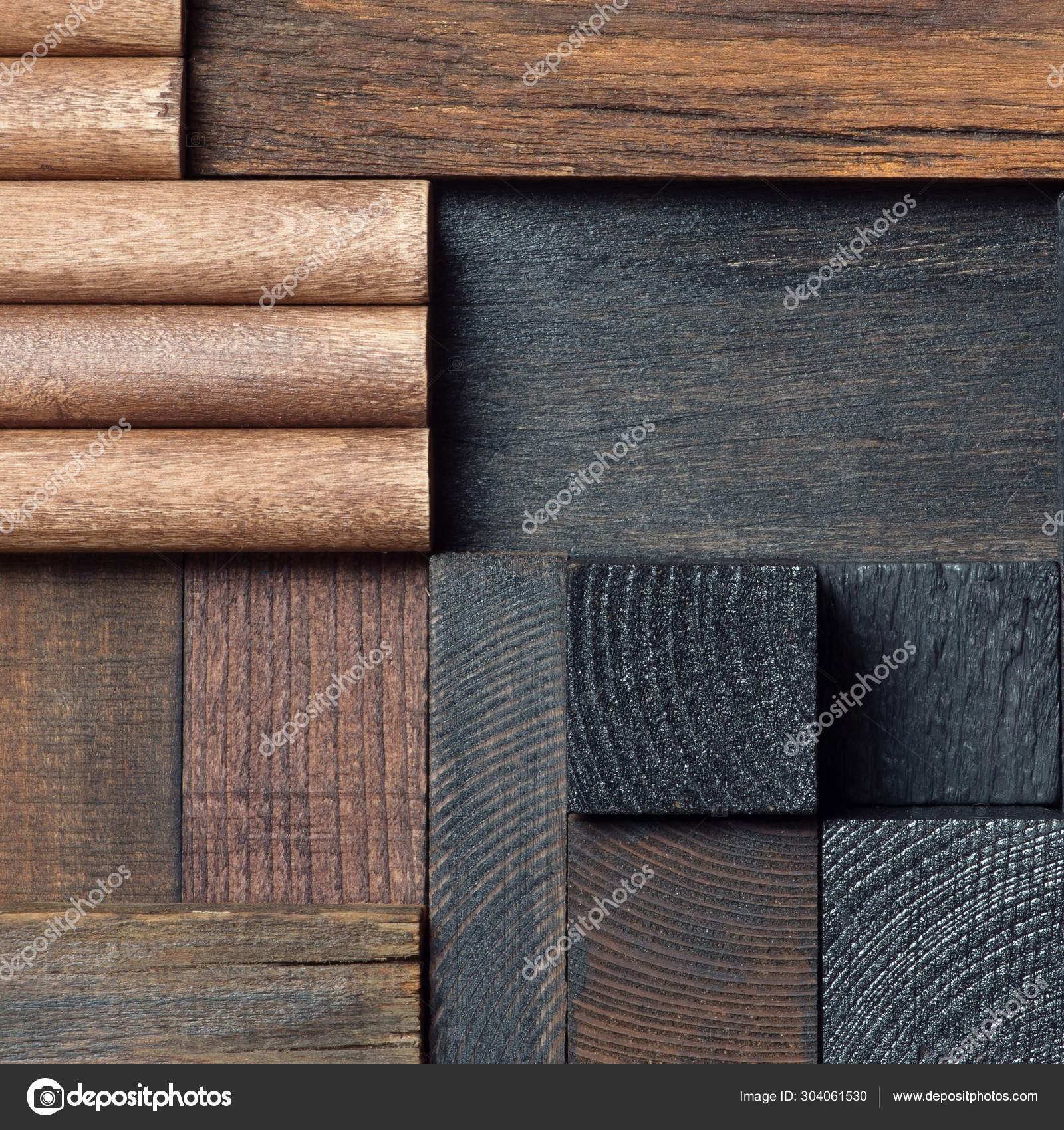 Abstract wood block background Stock Photo by ©tuja66 304061530