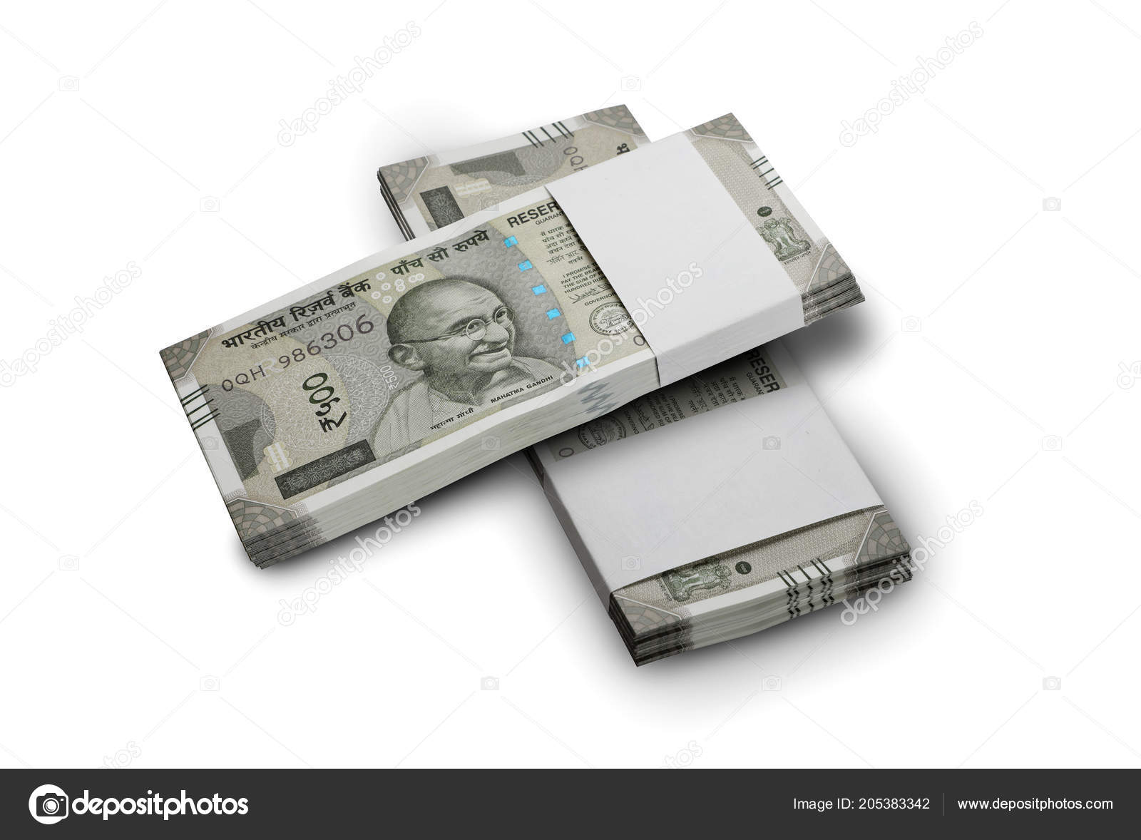 Indian Money 500 Rupees Bundles