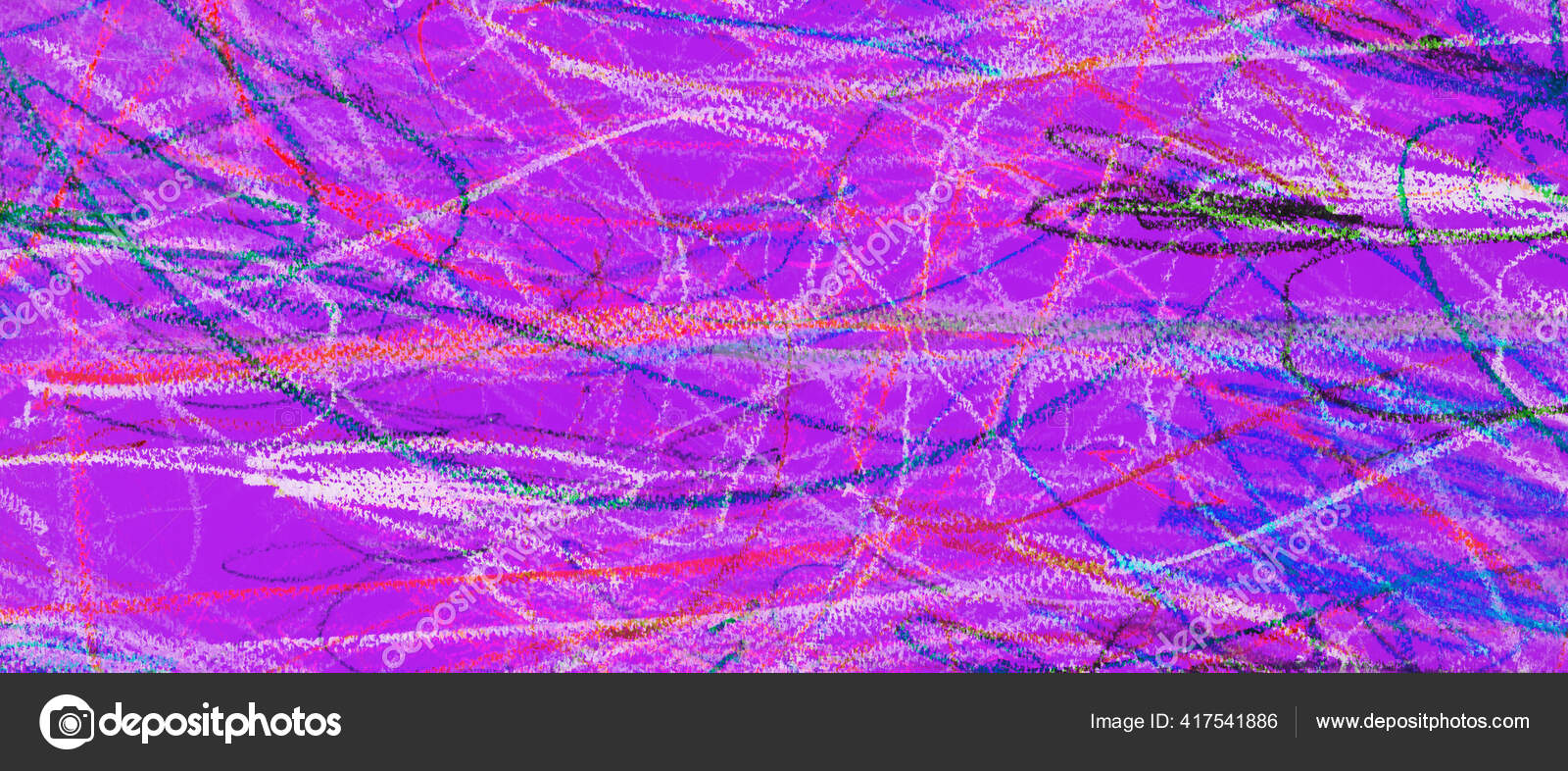 Colorful Chalk Drawn Sketch Pattern Abstract Design Creative Background ...