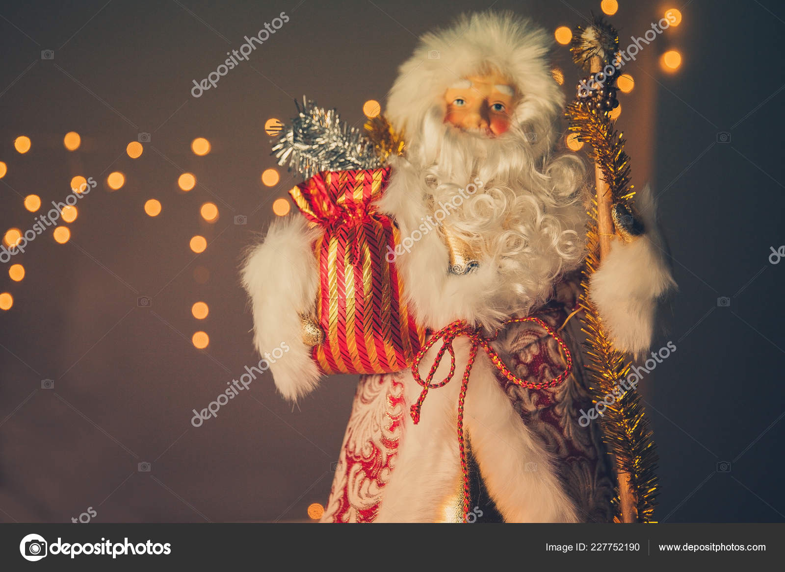 Father Frost Russian Ded Moroz Figurine Traditional 2019 New Year ...