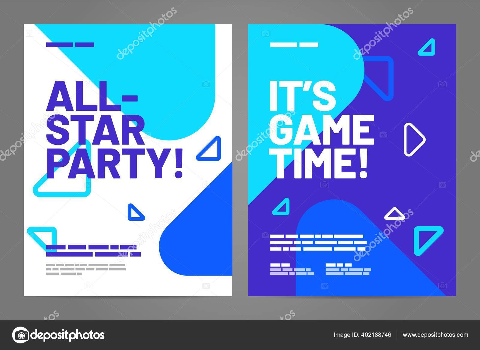 Tata letak rancangan poster untuk acara olahraga Vektor Stok oleh ...