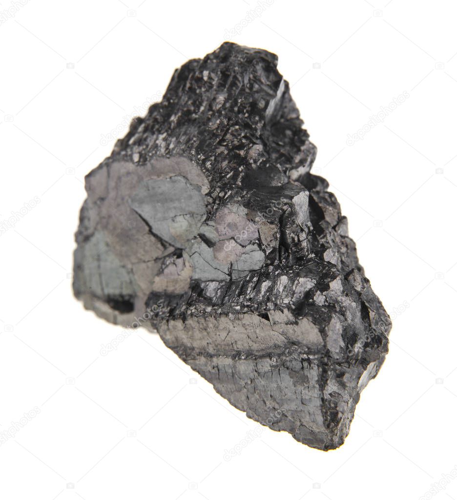 carbón aislado sobre fondo blanco 2022