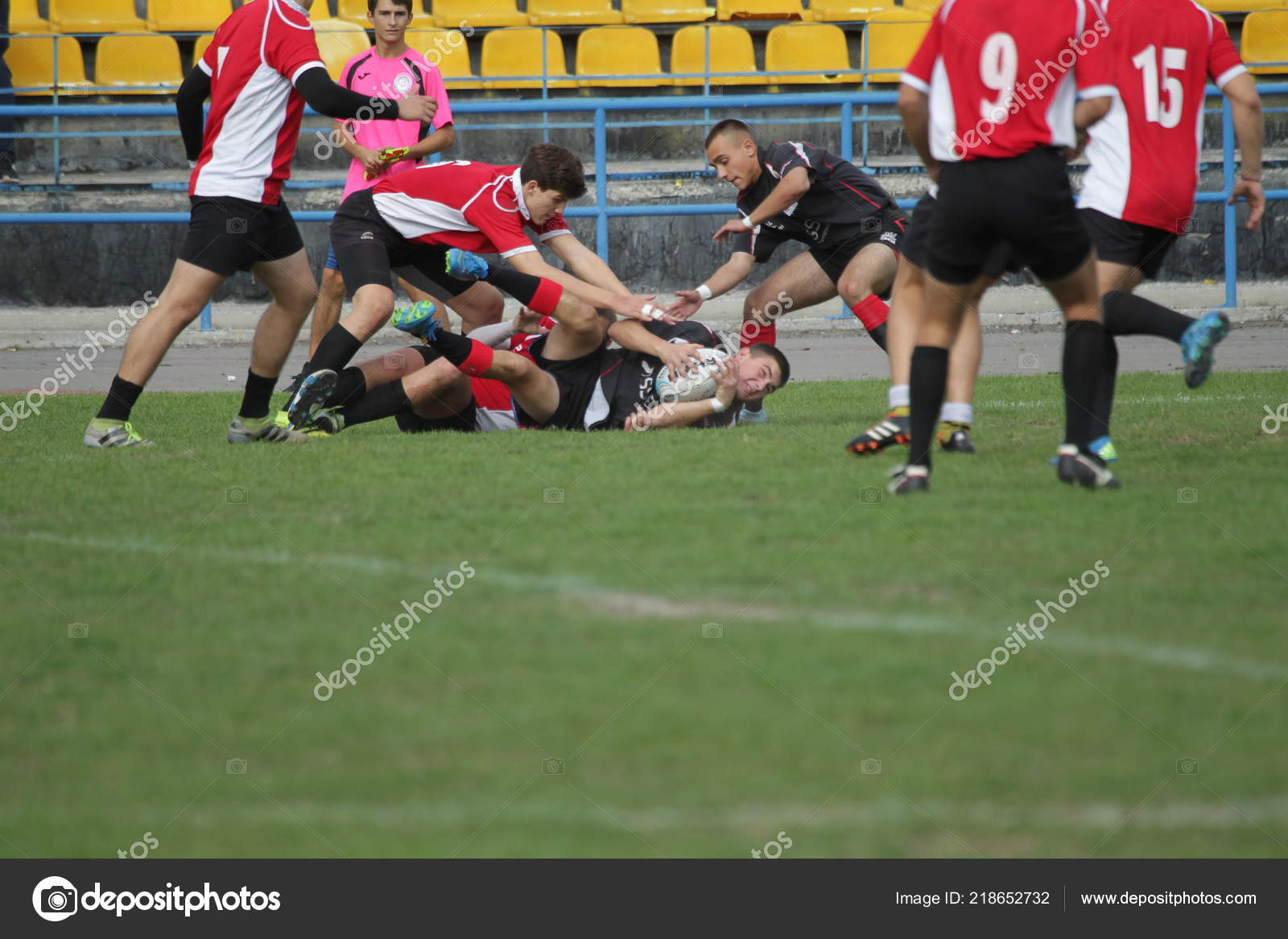 Odessa Ukraine September 2018 Final Games Strongest Teams Rugby ...