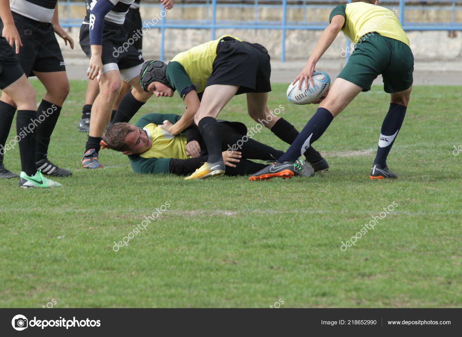Odessa Ukraine September 2018 Final Games Strongest Teams Rugby ...