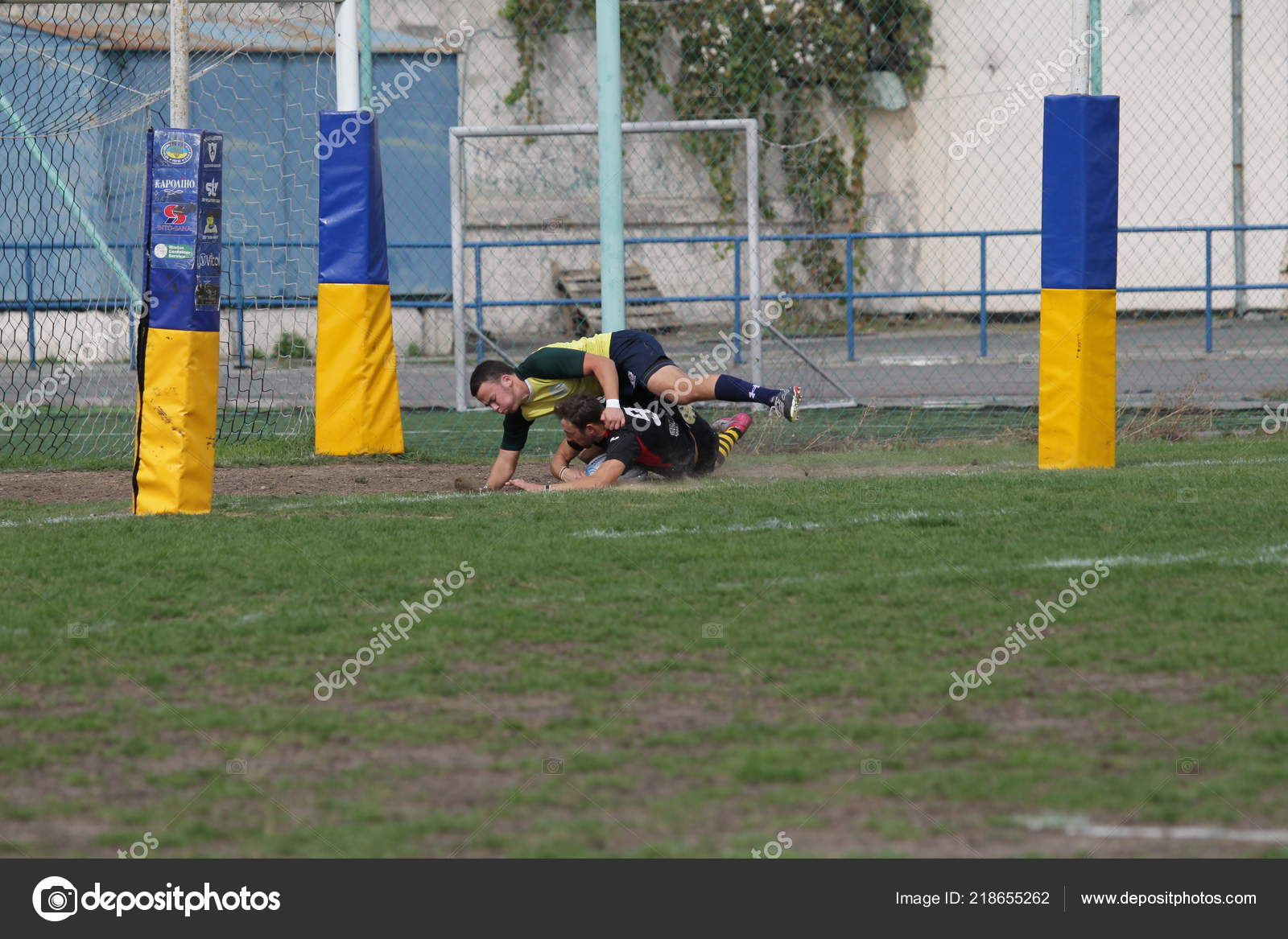 Odessa Ukraine September 2018 Final Games Strongest Teams Rugby ...