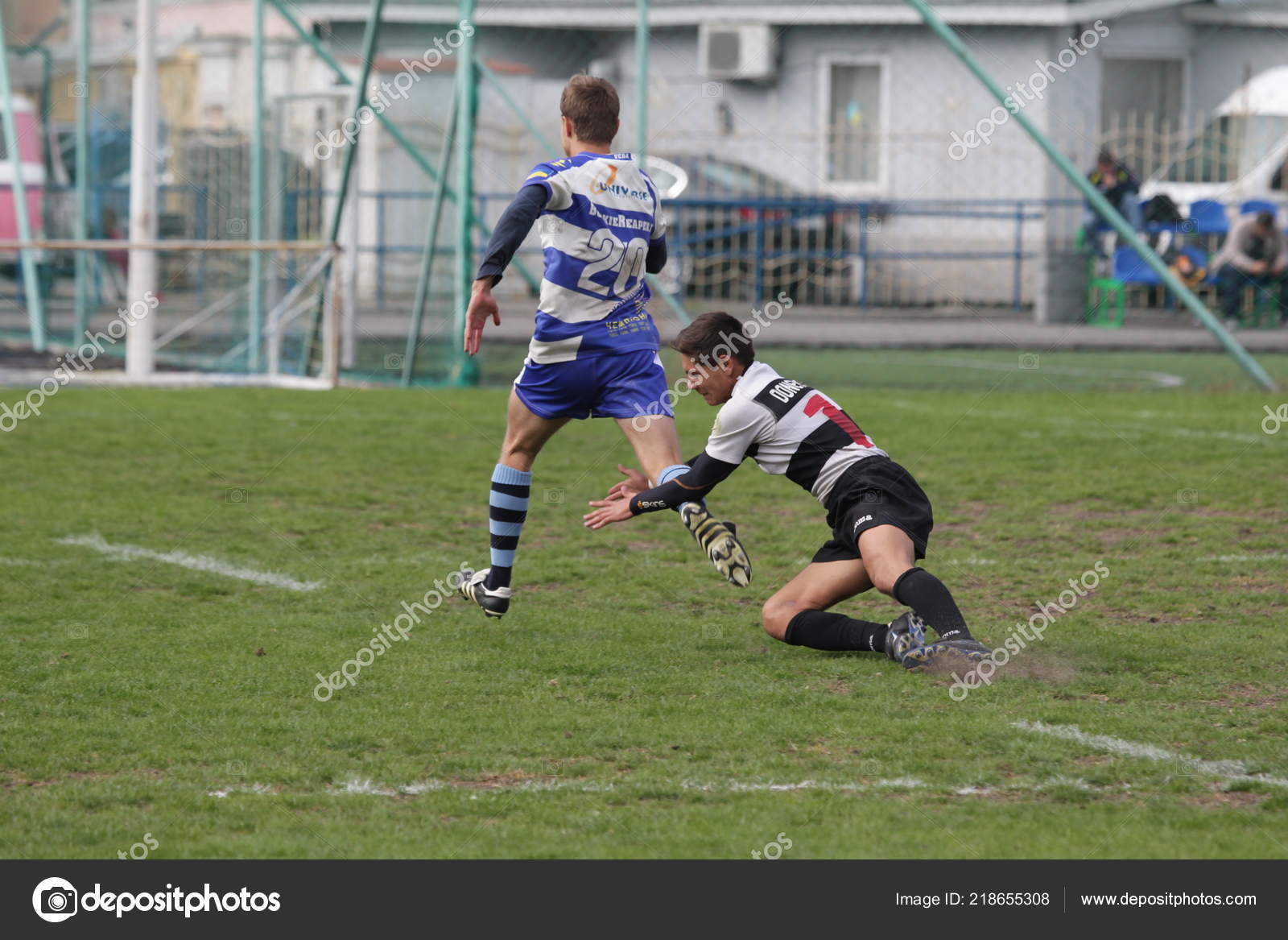 Odessa Ukraine September 2018 Final Games Strongest Teams Rugby ...
