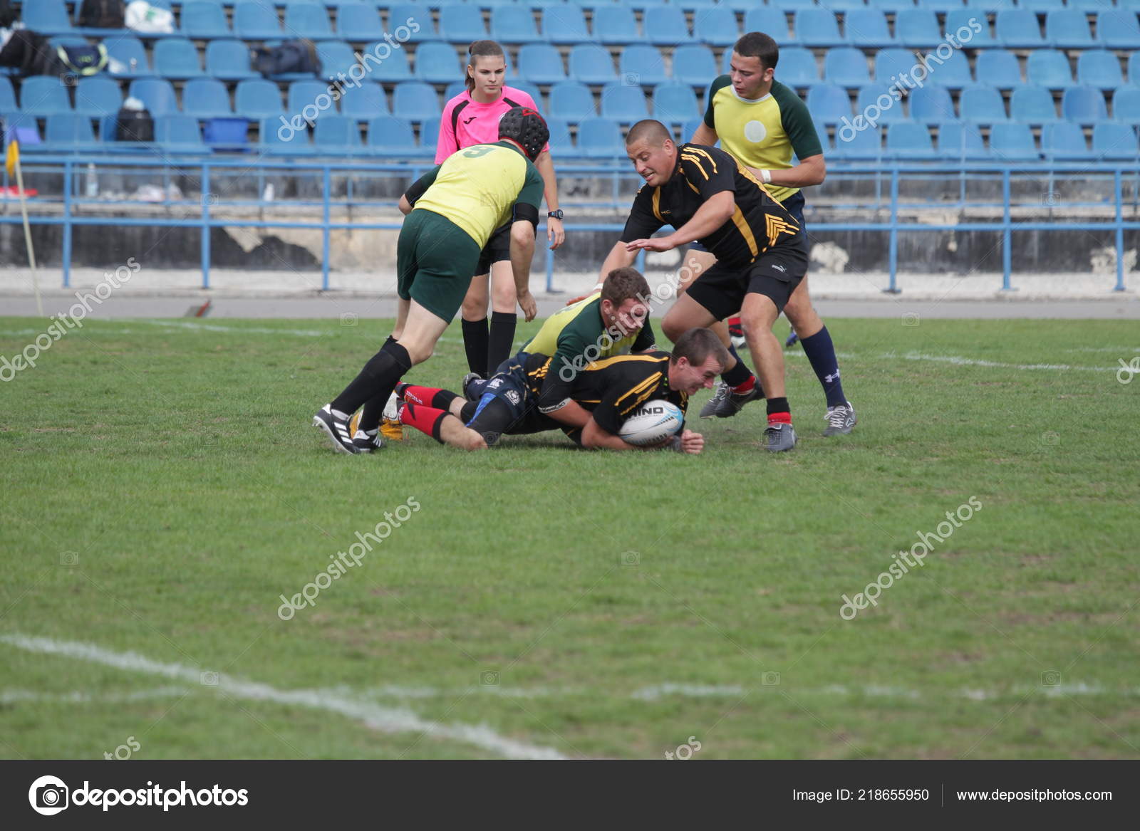 Odessa Ukraine September 2018 Final Games Strongest Teams Rugby ...