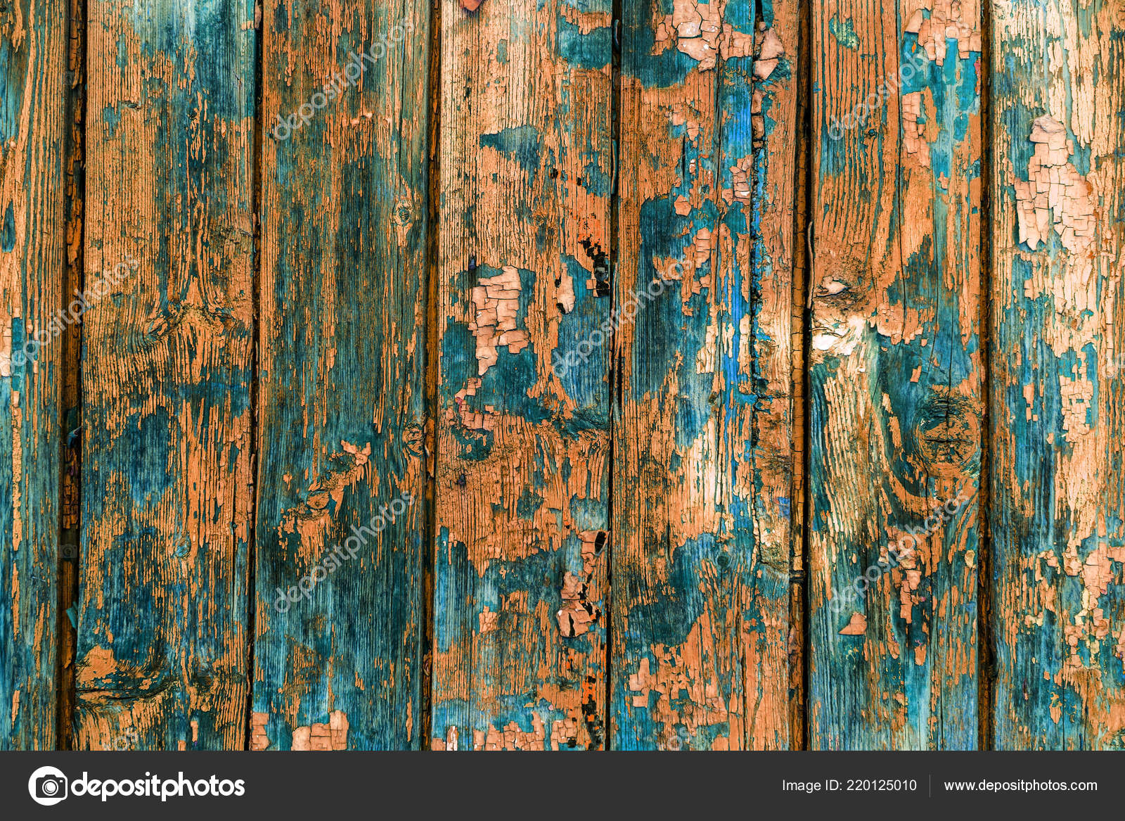 Rustic Painted Wood Texture