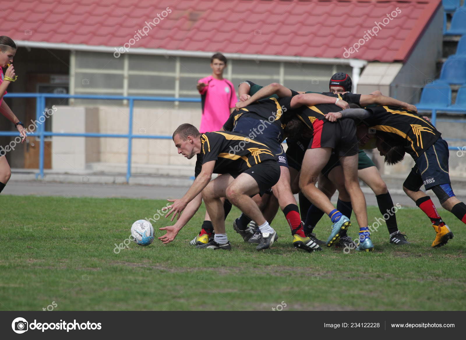 Odessa Ukraine September 2018 Final Games Strongest Teams Rugby ...