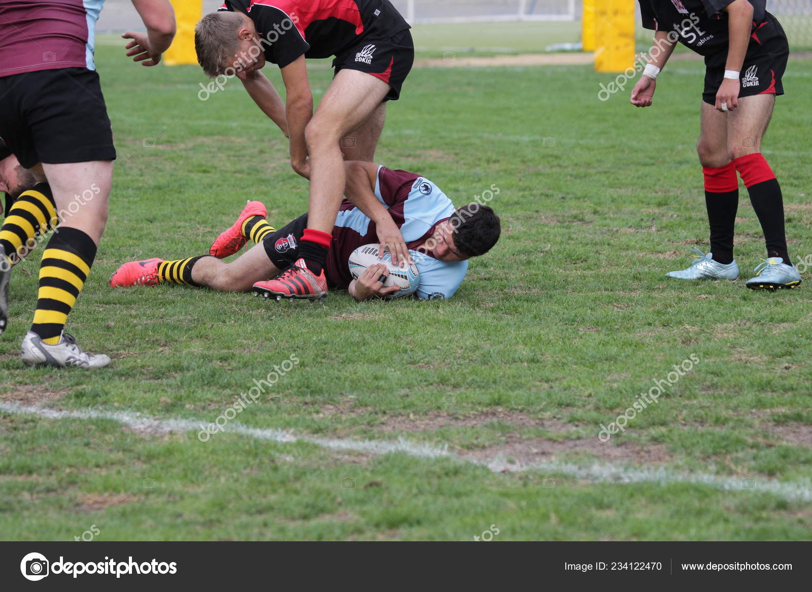 Odessa Ukraine September 2018 Final Games Strongest Teams Rugby ...