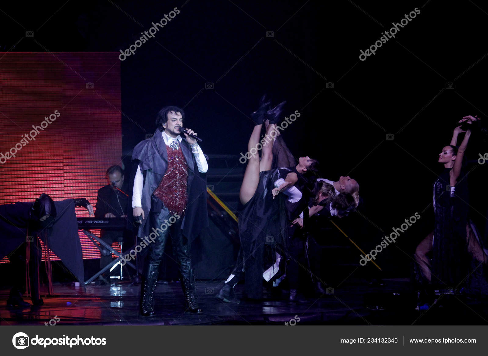 Odessa Ukraine April 2012 Pop Concert Iconic Russian Singer Philip ...