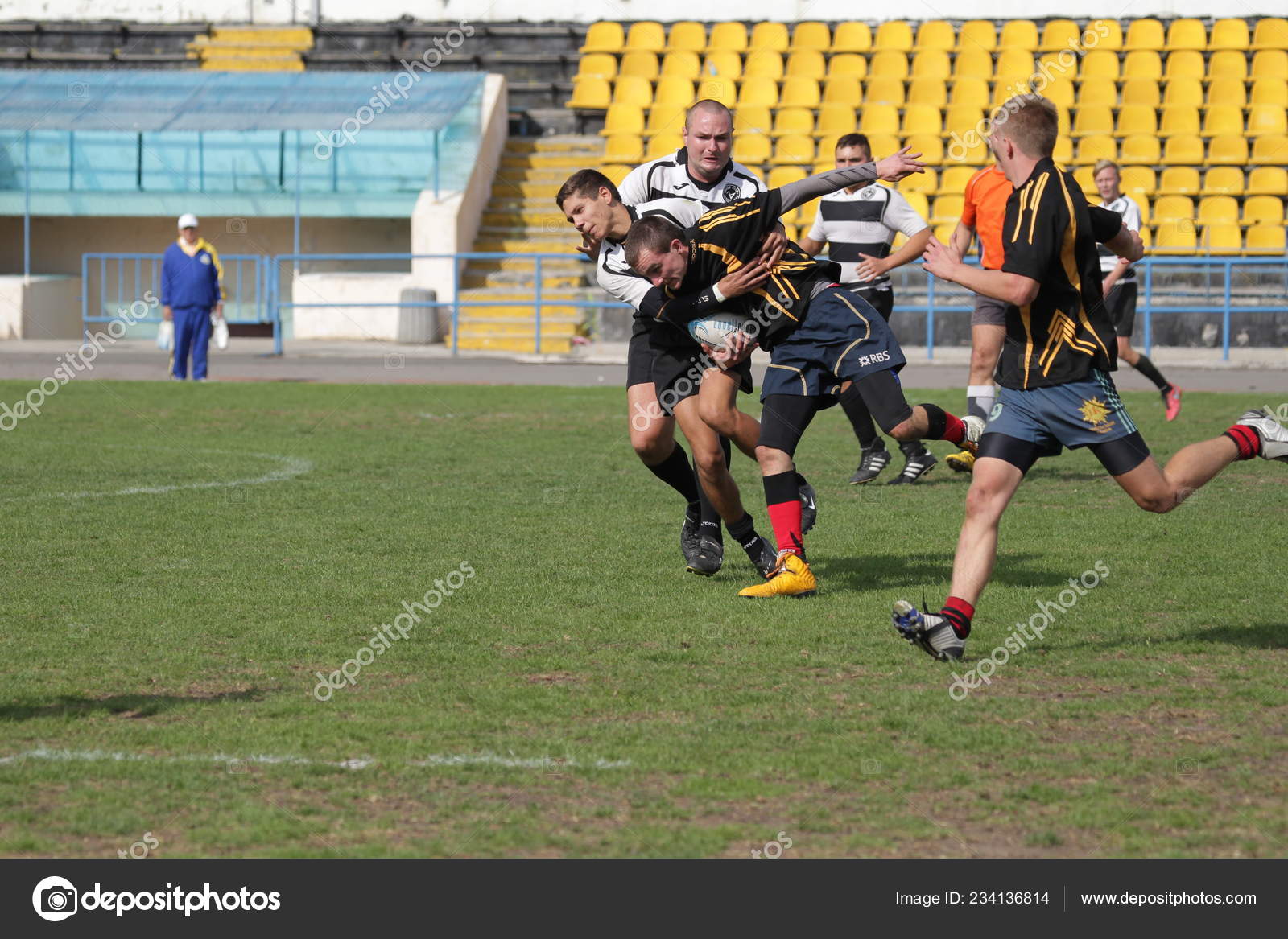 Odessa Ukraine September 2018 Final Games Strongest Teams Rugby ...