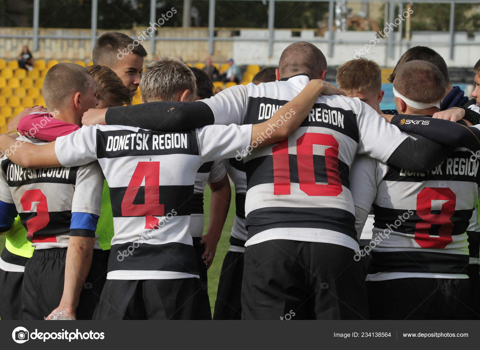 Odessa Ukraine September 2018 Final Games Strongest Teams Rugby ...