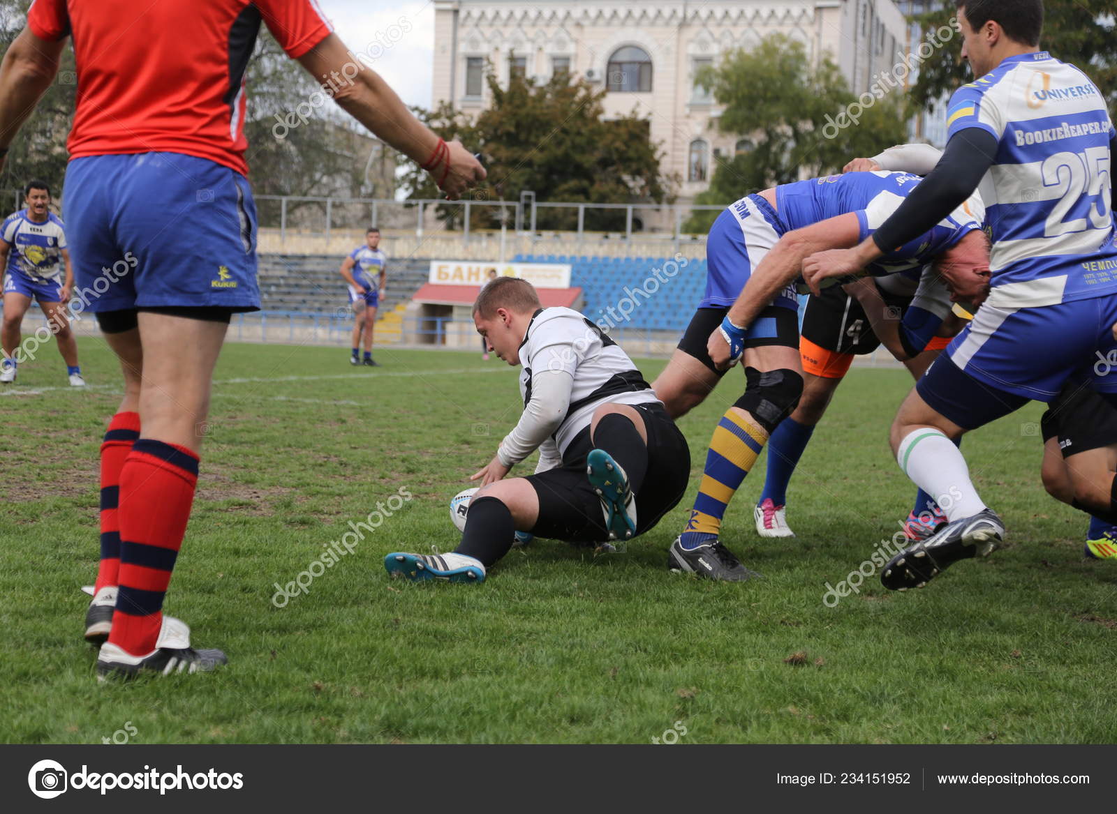 Odessa Ukraine September 2018 Final Games Strongest Teams Rugby ...