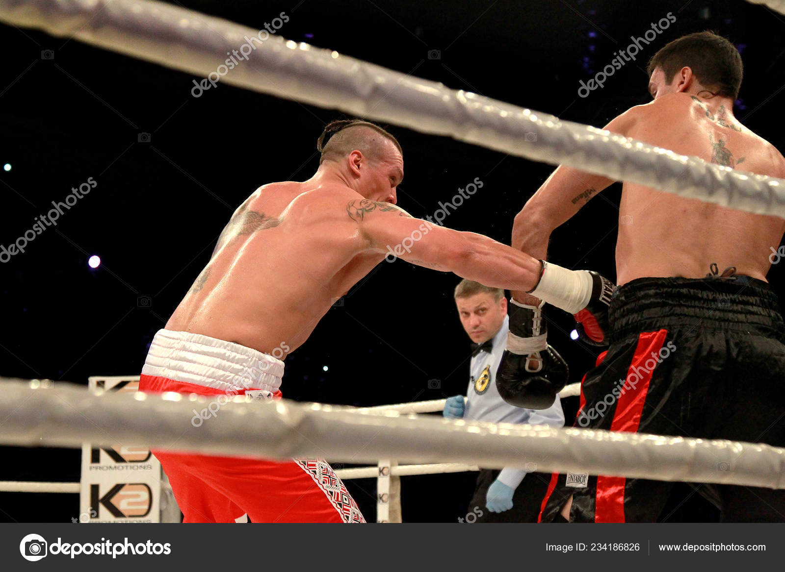 Odessa Ukraine May 2014 World Heavyweight Boxing Champion Alexander ...
