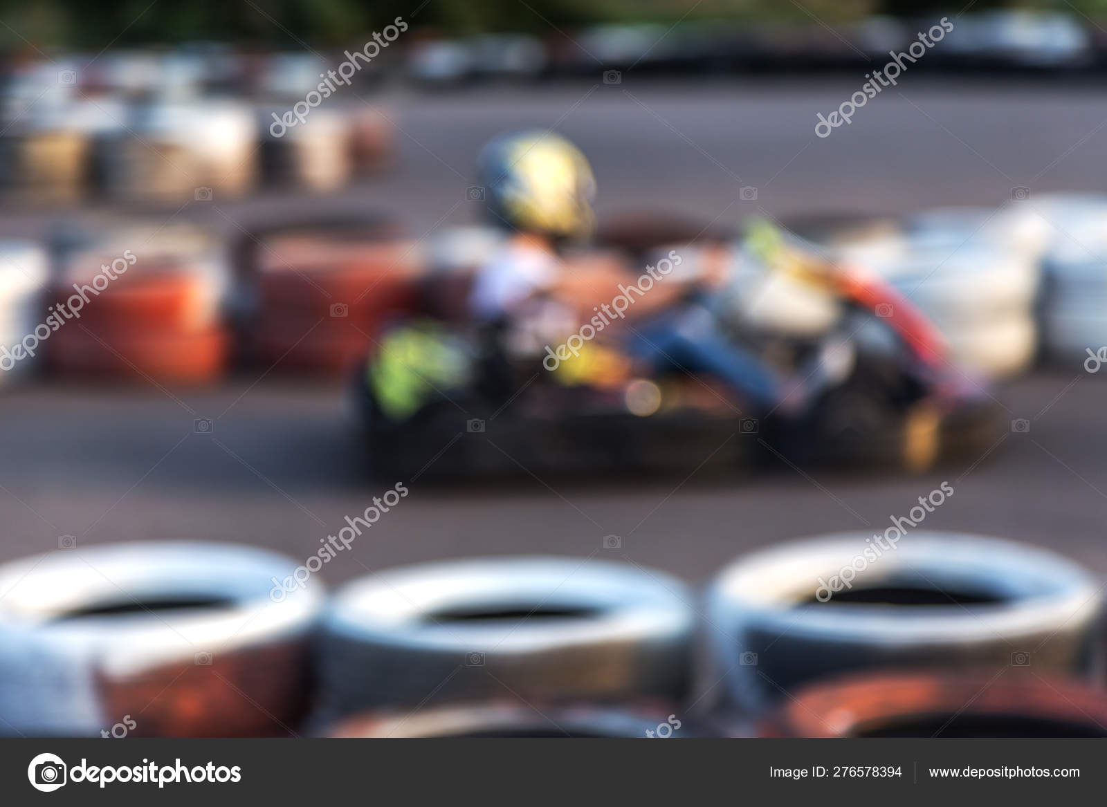 Strong Motion Blur Karting Picture Out Focus Racers Races Special ...