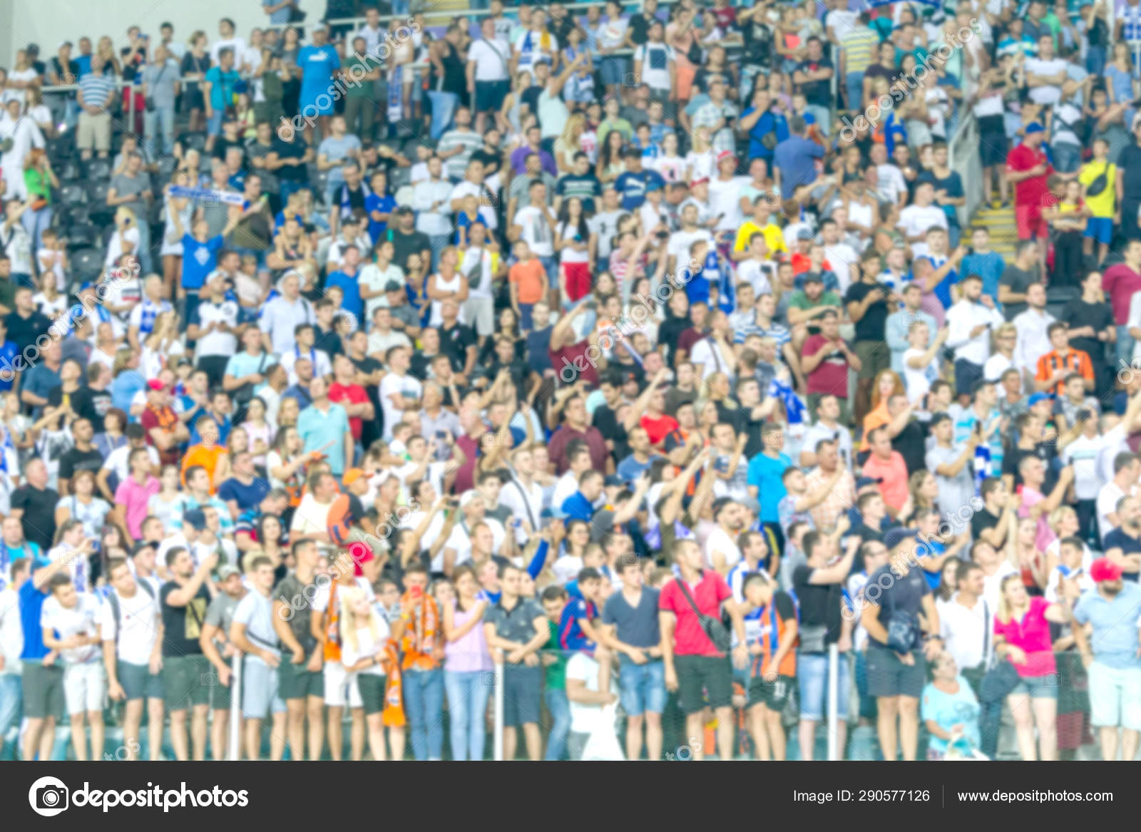 Stadium Crowd Background