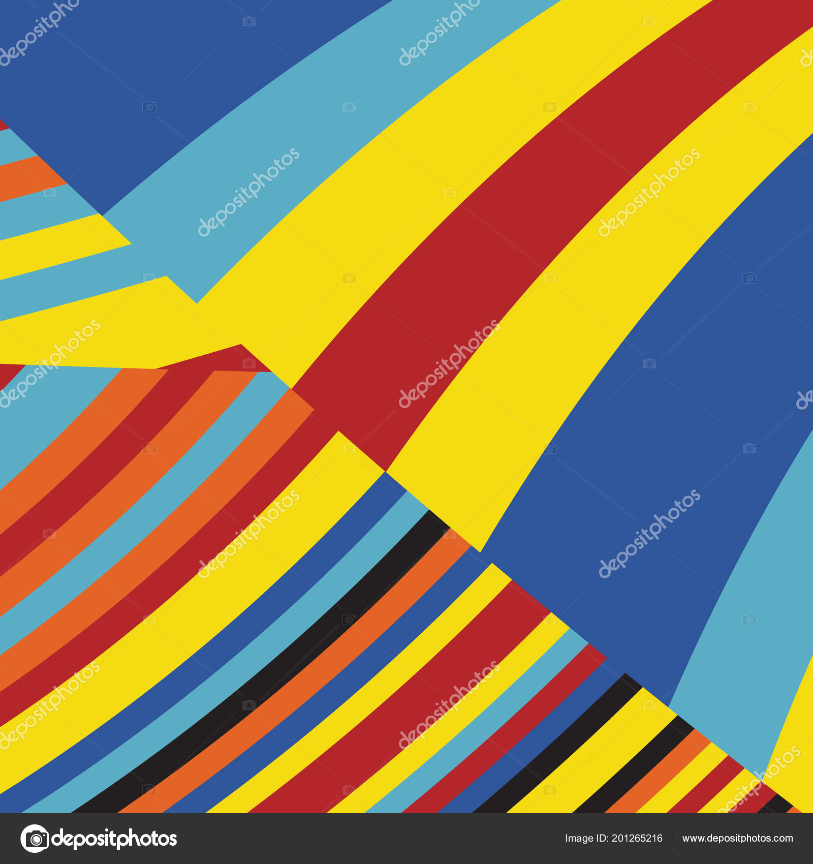 Zebra Pop Abstract Stripe Pattern Stock Vector Image by ©Supertrooper ...