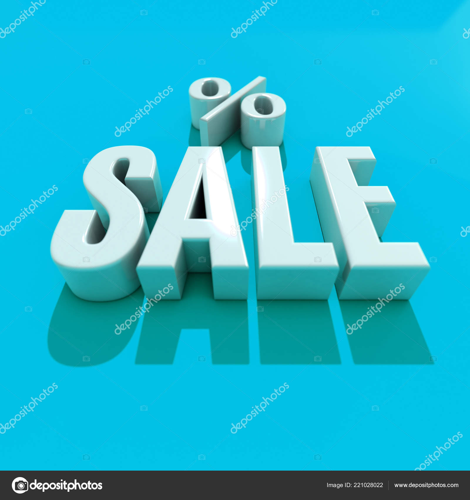 Sale Word Shadow Rendering Sale Word Typography Sale Concept Render ...