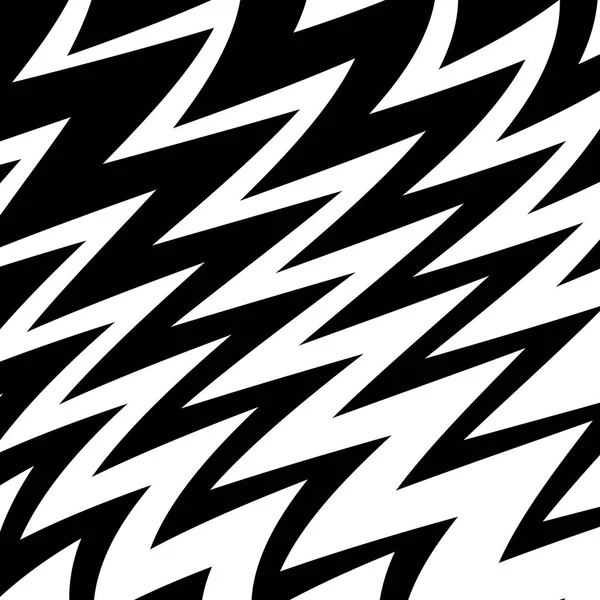 Geometric Simple Zigzag Print, Wave Pattern Stock Vector by ...