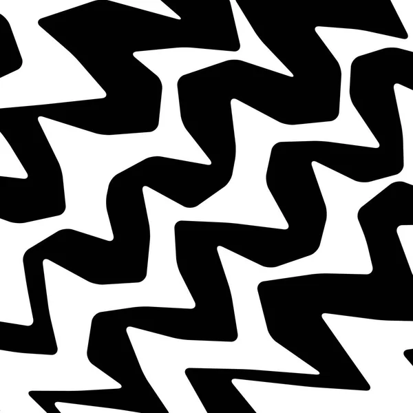 Geometric Simple Zigzag Print, Wave Pattern Stock Vector by ...