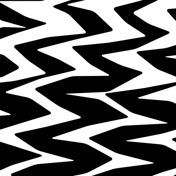 Geometric Simple Zigzag Print, Wave Pattern Stock Vector by ...